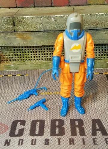 GI JOE ~ SPACE FORCE PATROLLER ~ Action Man Q FORCE ~100% Complt ...