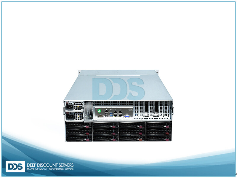 Supermicro 4U 36 Bay Storage Server 2.4Ghz 20-C 128GB 36x12TB HDD ZFS ...