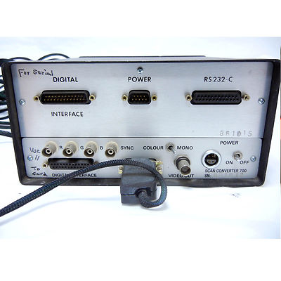 VIEWSCAN LTD VIDEO SCAN CONVERTER 700 - COLOUR AND MONOCHROME OPTION ...