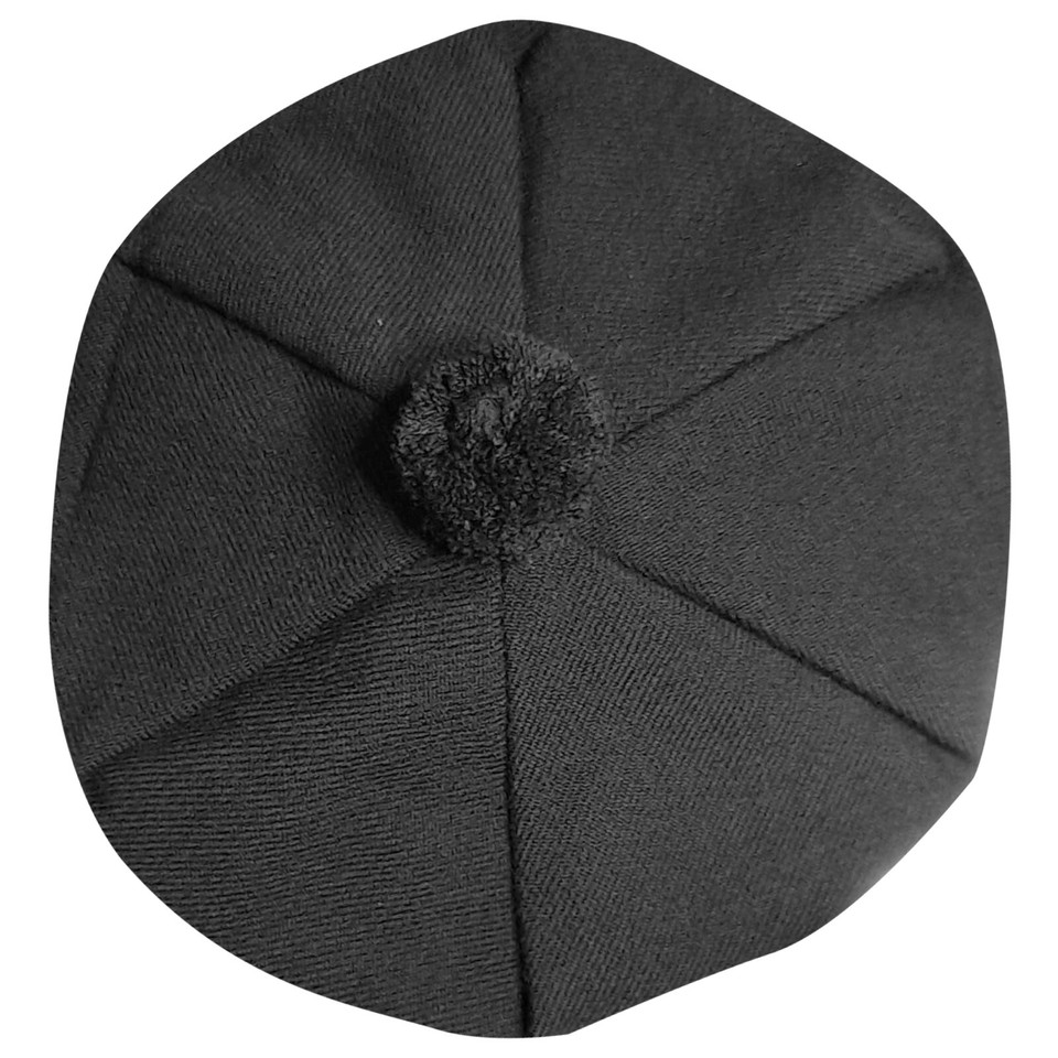 Men's & Women’s Scottish Tam O Shanter Hat Bonnet Traditional Tammy Cap ...