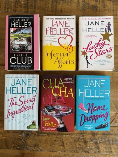 6 Jane Heller Chick Lit Romance Book *The Club/Infernal Affairs/Cha Cha ...