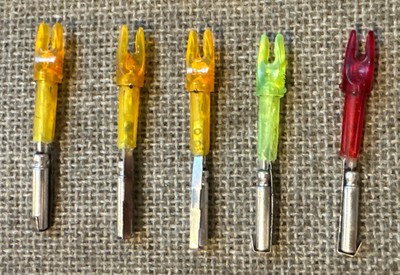 Lumenok X Nock Orange/Red/Green- 5 Nocks | eBay
