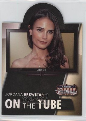 2015 Panini Americana On the Tube: Modern Gold Jordana Brewster #35 7p4 ...