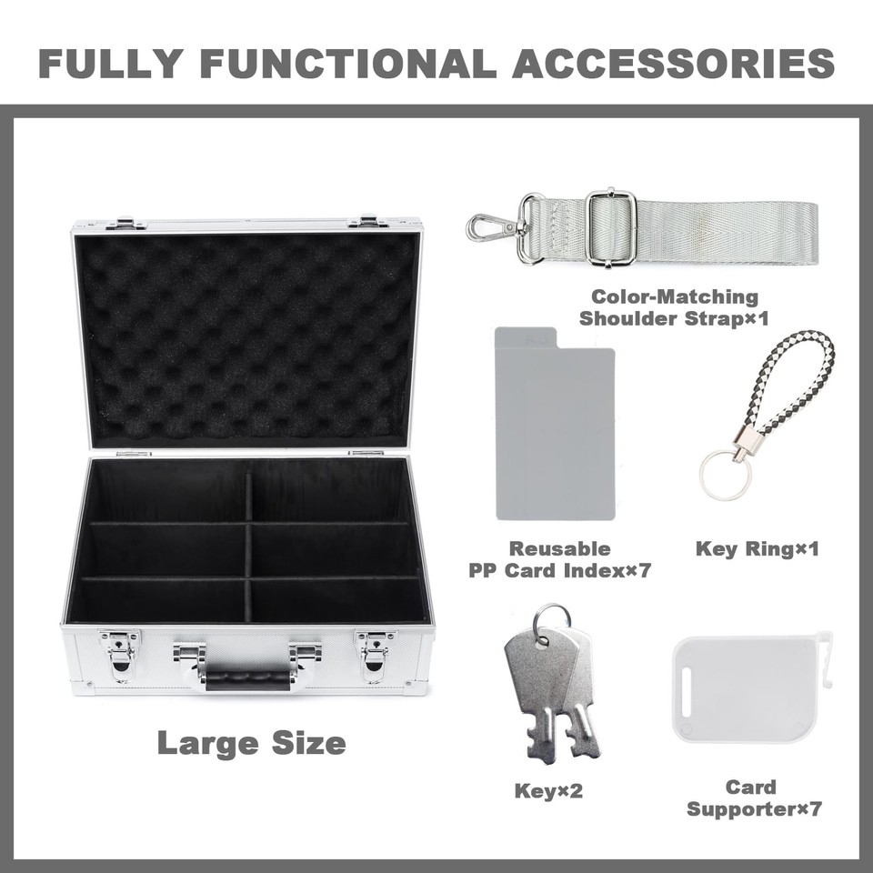 Collectable Trading Card Cases, Toploaders Storage Box, Magnetic Card ...