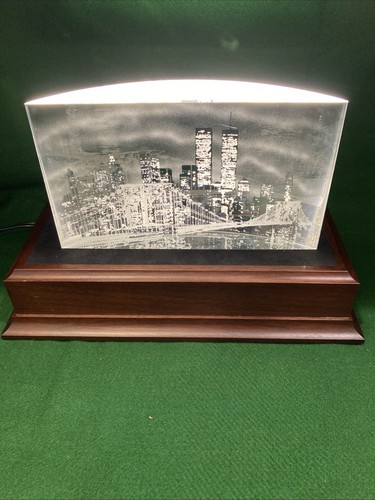 City Lights Manhattan #1167 Steuben Signed Crystal Sculpture | eBay