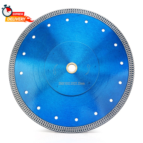 10" Tile Cutting Blade Super Thin Diamond Blade for Granite Marble ...