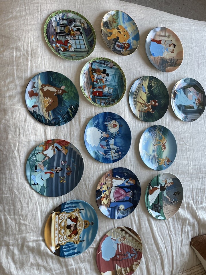 vintage disney collectible plates | eBay