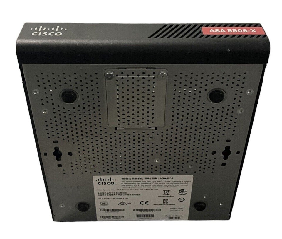 Cisco ASA 5506-X Security Firewall with AnyConnect Security Plus No ...