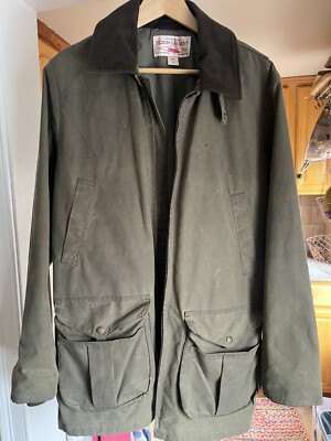 Filson Shooting Jacket Otter Green, Oil Finish, Made in USA, M, Drake’s ...