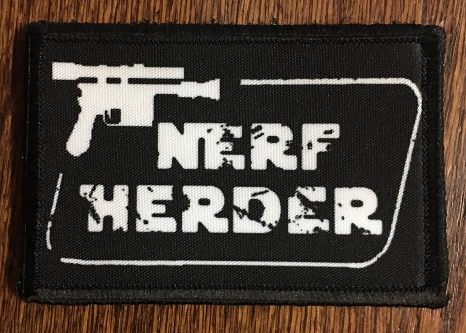 1x4 Stay on Target Star Wars Morale Patch Tactical Military Army | eBay