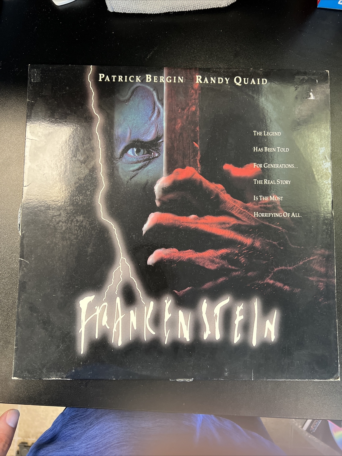 Frankenstein LaserDisc LD 1993 Patrick Bergin Randy Quaid Catalog ...