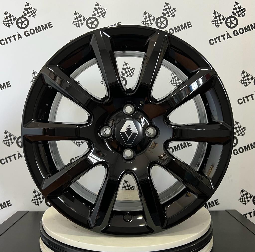 SET 4 Cerchi in lega compatibili Renault Clio Megane Captur Modus da 16 ...