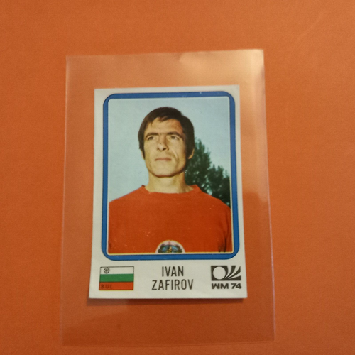 Panini Munchen 74. Ivan Zafirov # 253. Bulgarie. Récup. Très bon état ...
