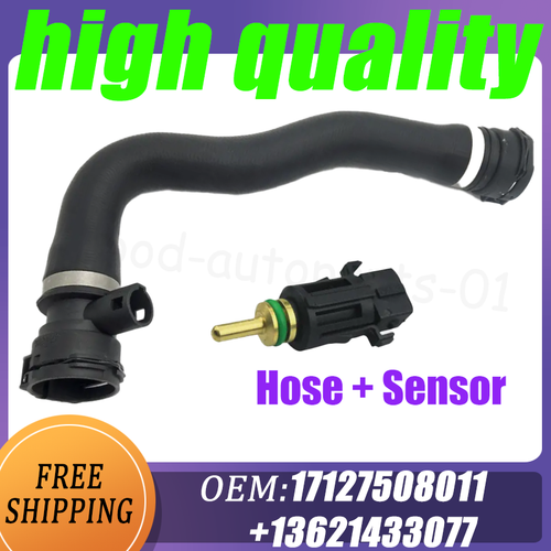 Radiator Lower Hose + Sensor for BMW 745Li 545 745 645 750 Sedan E65 7 ...