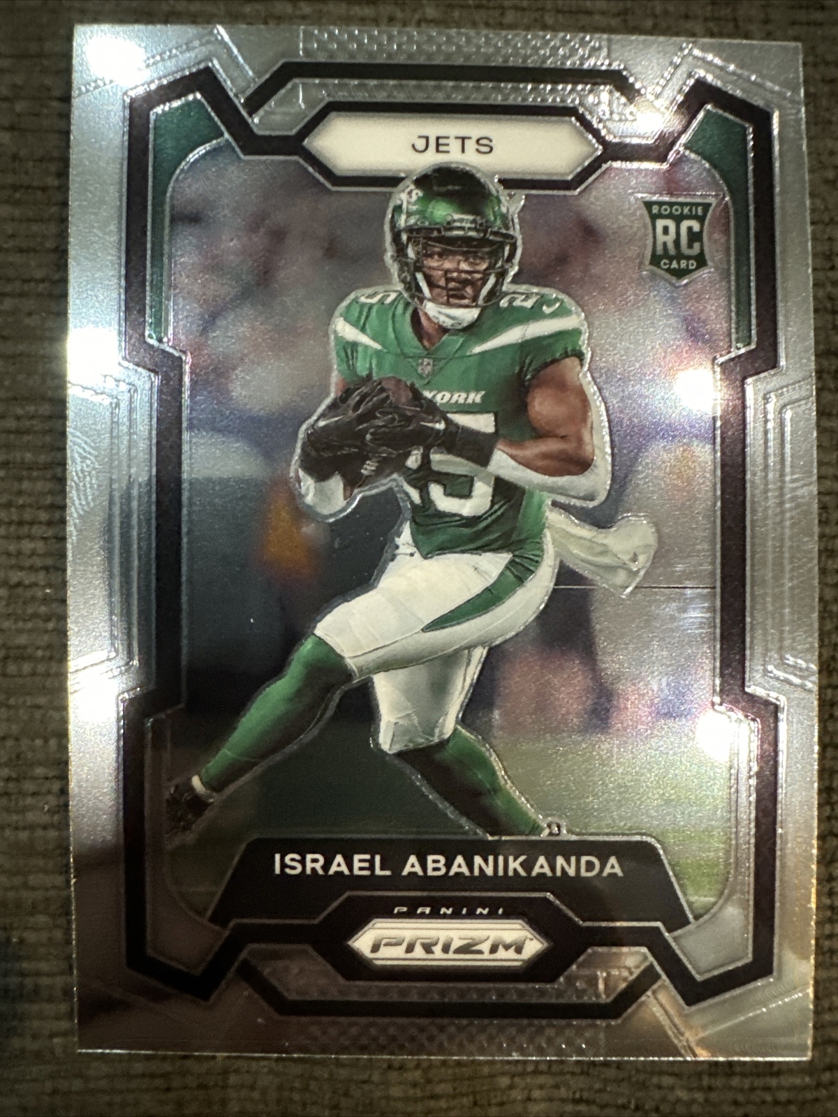 2023 Panini Prizm Rookie Israel Abanikanda Rookie New York Jets #379 | eBay