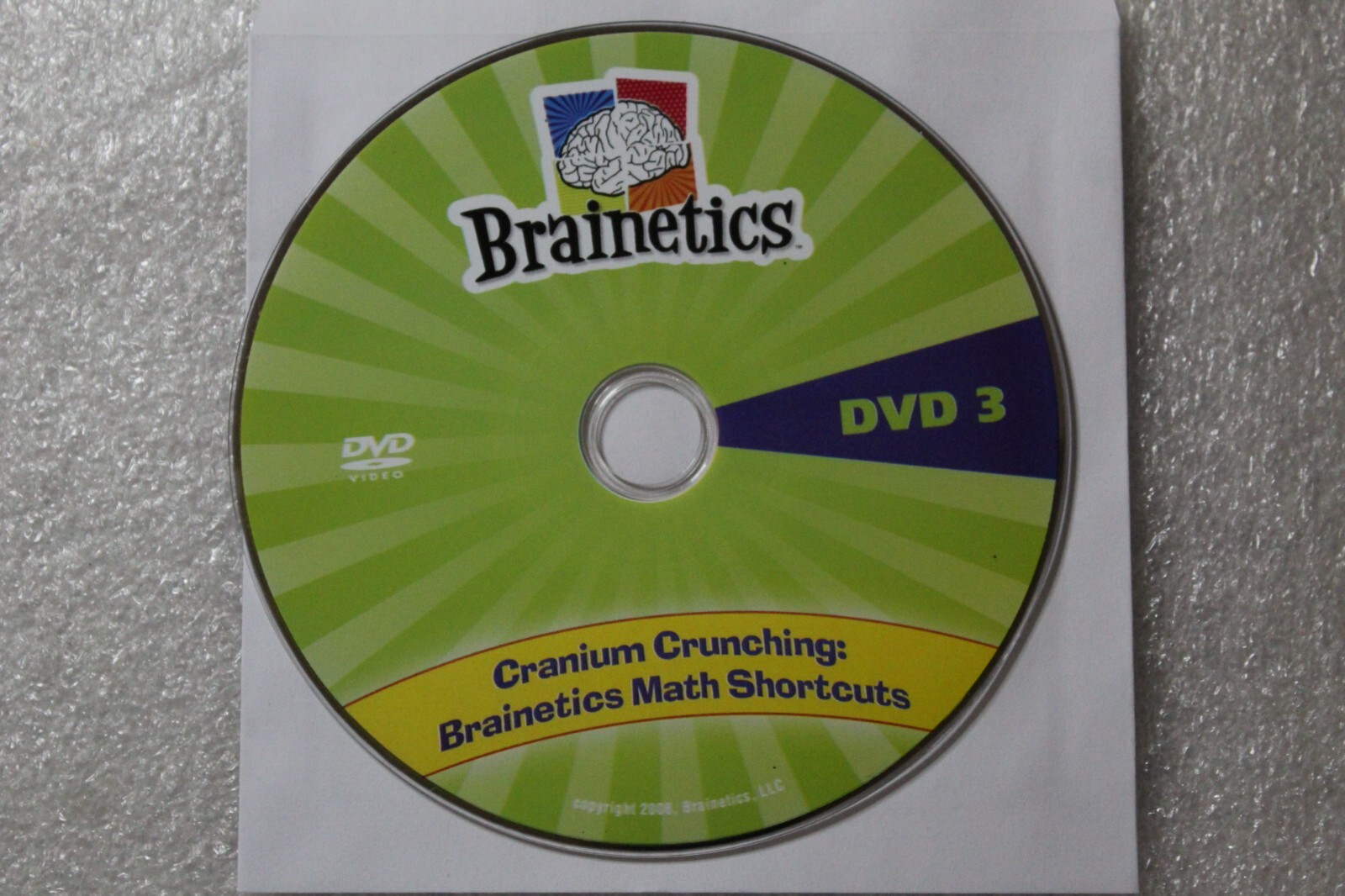 Brainetics Disc 3 DVD Brainetics Math Shortcuts Educational | eBay