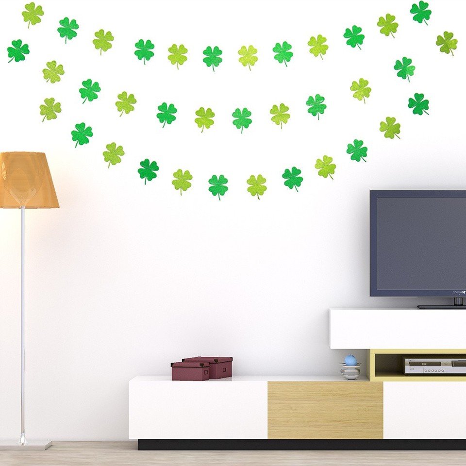 Triangle Flag Garland Spring Decoration Fabric Bunting Banners Festival ...