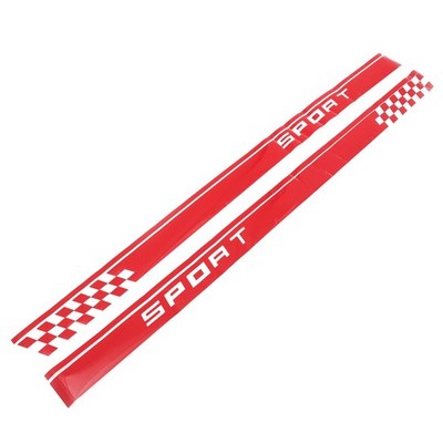 2 Pcs Car Side Sticker Racing Stickers Body Decoration Removable | eBay UK