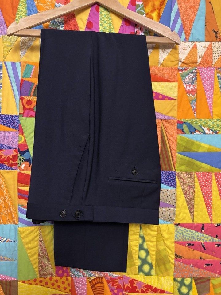 Reiss Hope 3 Piece Suit Navy Blue Size 38R | eBay UK