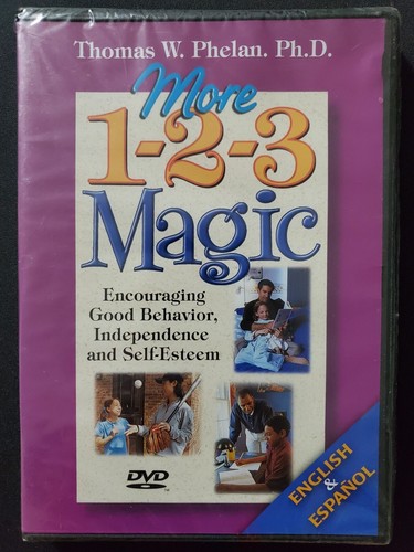 More 1-2-3 Magic DVD Thomas W Phelan good behavior independence esteem ...