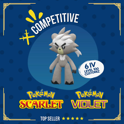 Kubfu Non Shiny 6 IV Competitive Customizable Pokémon Scarlet Violet | eBay