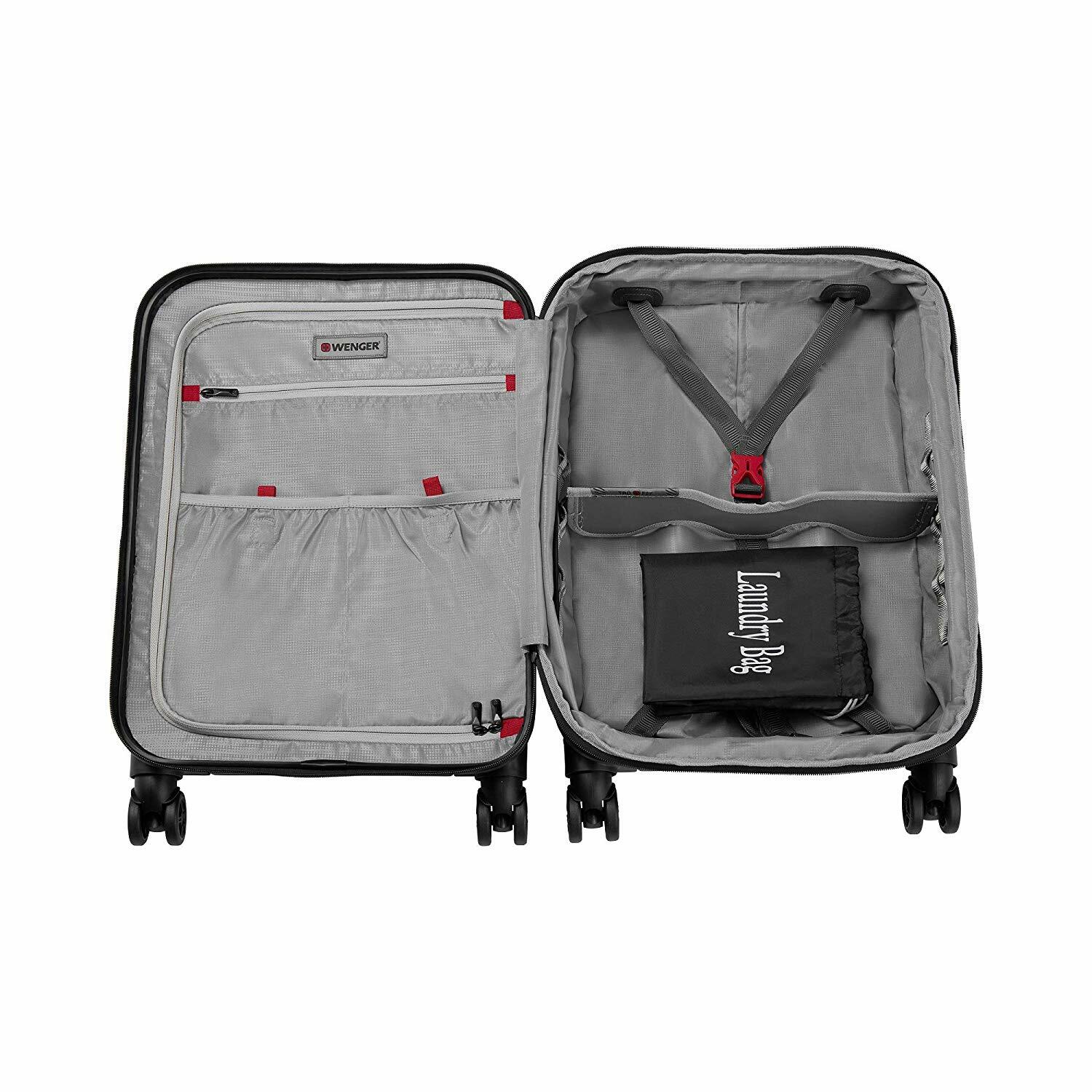 Wenger Matrix 20" Hardside Expandable Luggage Carry On Suitcase ...