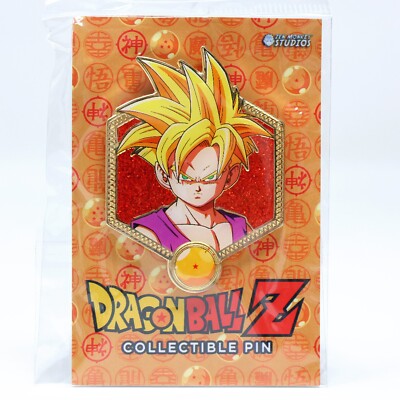 Dragon Ball Z Super Saiyan Kid Gohan Golden Series Enamel Pin Official ...