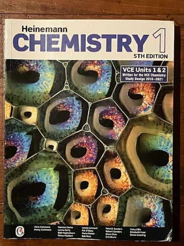 Heinemann Chemistry 1 Student Book VCE Units 1&2 9781488611247 | eBay ...