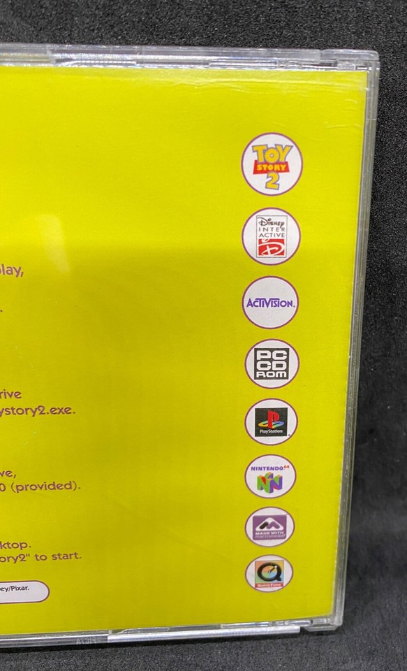Top Secret Press Kit Toy Story 2 PC Star Disney PIXAR'S Nintendo N64 ...