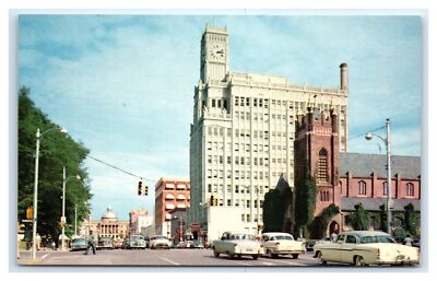Jackson, MS Postcard- CAPITOL STREET Old Cars | eBay