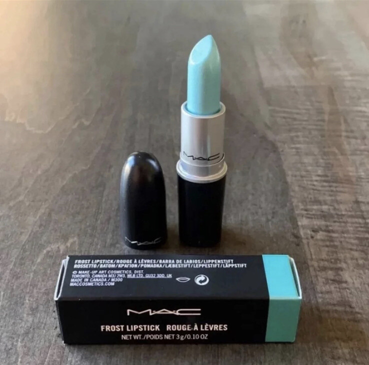 Blue Lipstick Mac