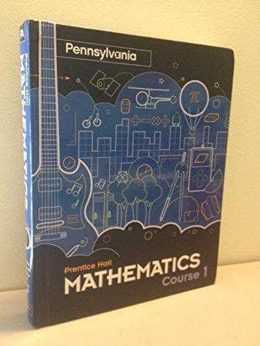 Mathematics: Course 1 (Pennsylvania Edition) - Hardcover - VERY GOOD | eBay