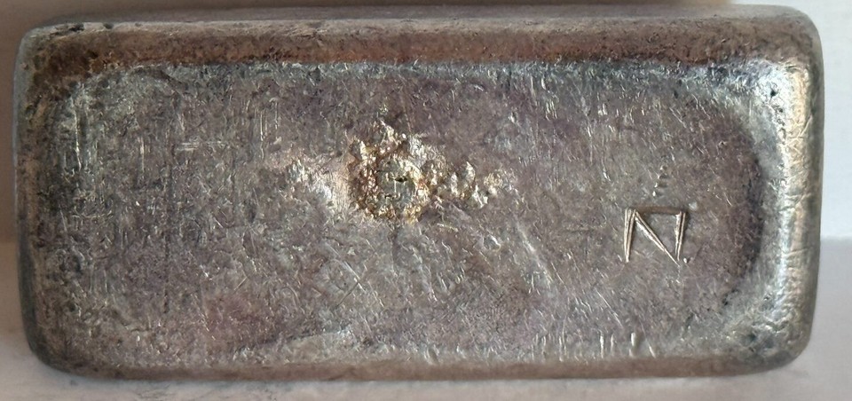 Vintage 5 oz .999 silver Liberty Bar Rare Kit Kat style | eBay