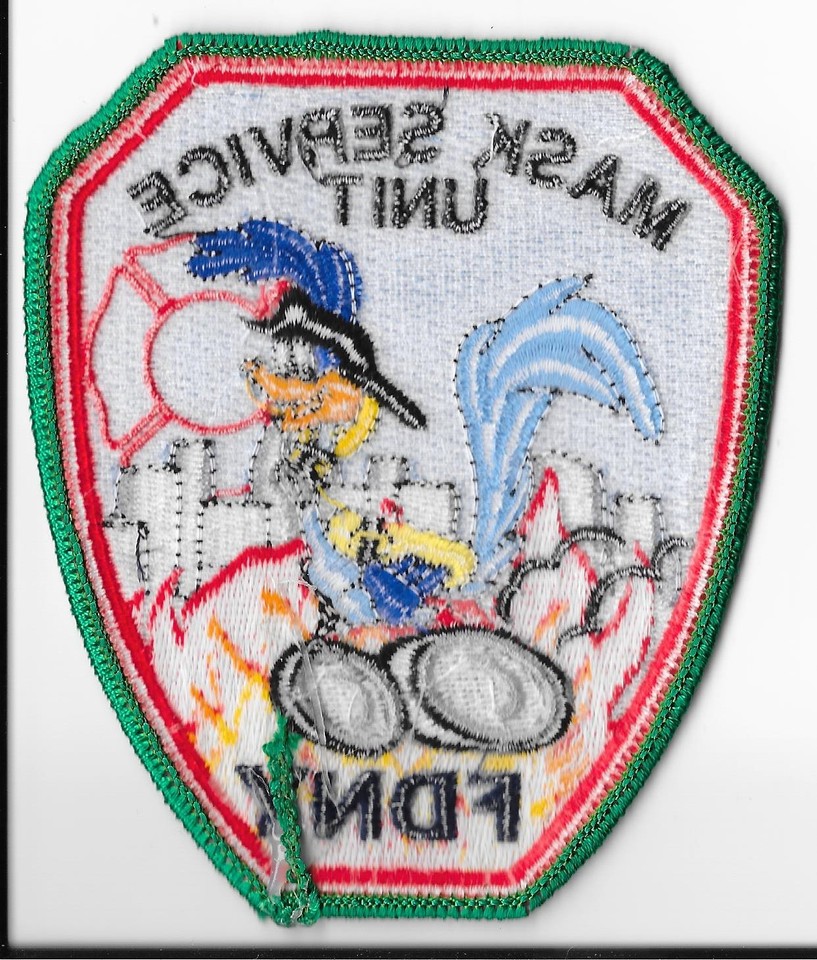 New York Fire Department (FDNY) Mask Service Unit Patch V1 | eBay