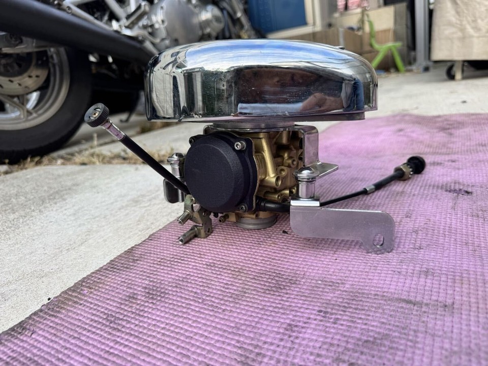 Harley Davidson Cv Carburetor Shovel Head Bracket Air Cleaner | eBay UK