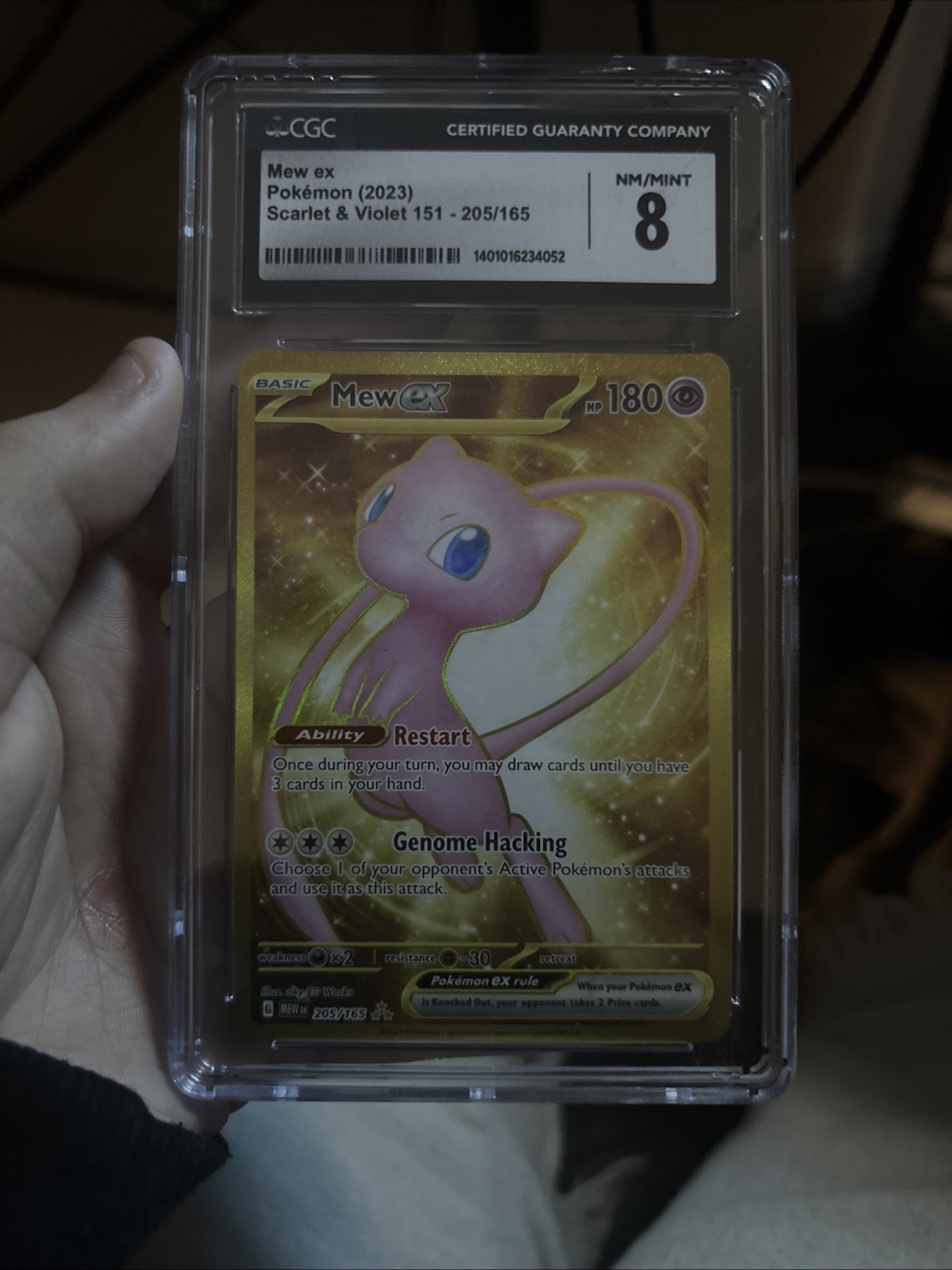 Mew ex 205/165 Sv: Scarlet & Violet 151 Holo for sale online | eBay