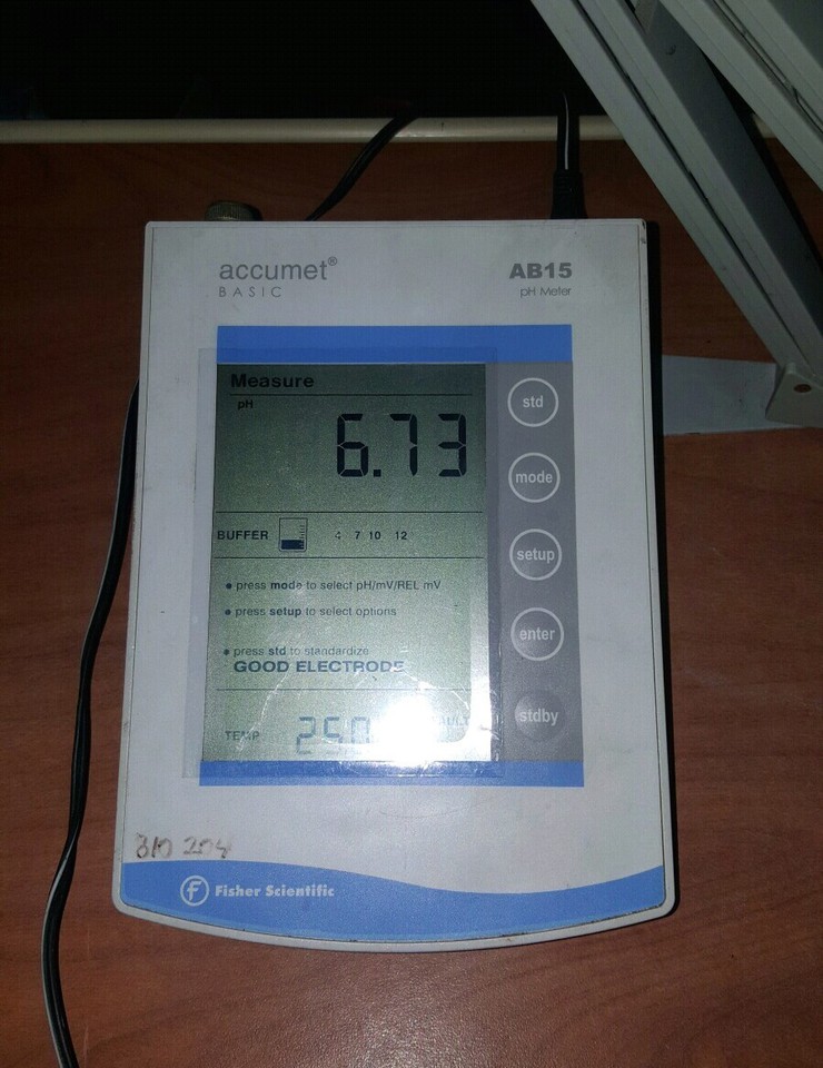 Fisher Scientific AB15 Accumet Basic PH Meter | eBay