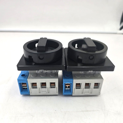 2 UNITS LOT Elektra Tailfingen D2 04/HS-F35-D-SS main switch+N ...