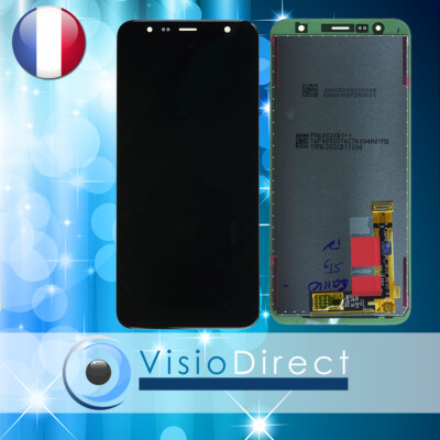 Vitre Tactile + Ecran LCD pour Samsung Galaxy J6 Plus SM-J610F 6" BLEU ...