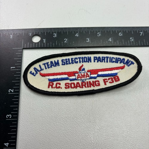 VTG Academy Model Aeronautics AMA FAI TEAM RC SOARING F3B Patch ...
