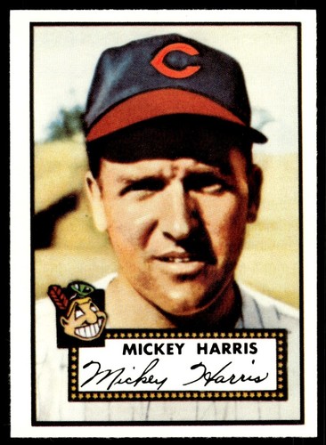 1983 Topps 1952 Reprint Series Mickey Harris Cleveland Indians #207 | eBay
