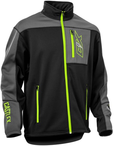 Castle X Fusion G5 Mens Mid-Layer Jacket Hi-Vis/Black/Charcoal | eBay