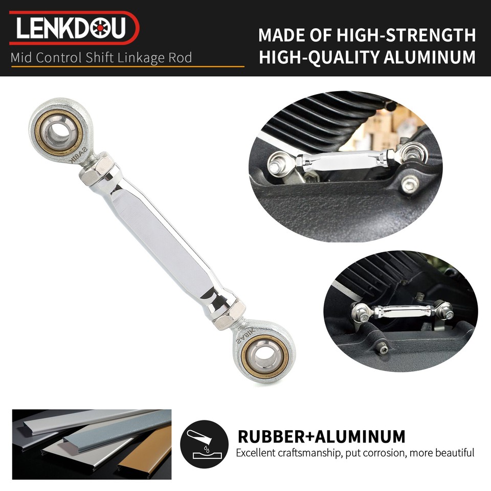 Motorcycle Shift Linkage Mid Controls Shifter Link For Harley Dyna FXD ...