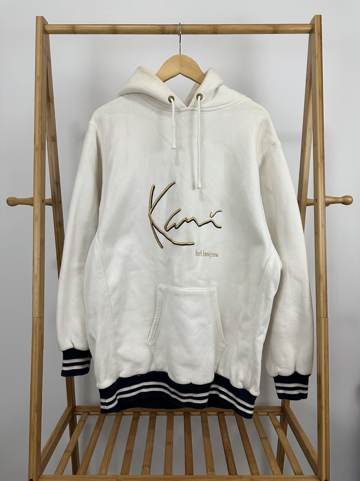 VTG 90s Tupac Shakur Karl Kani Jeans Hip Hop Rap Ringer Hoodie ...