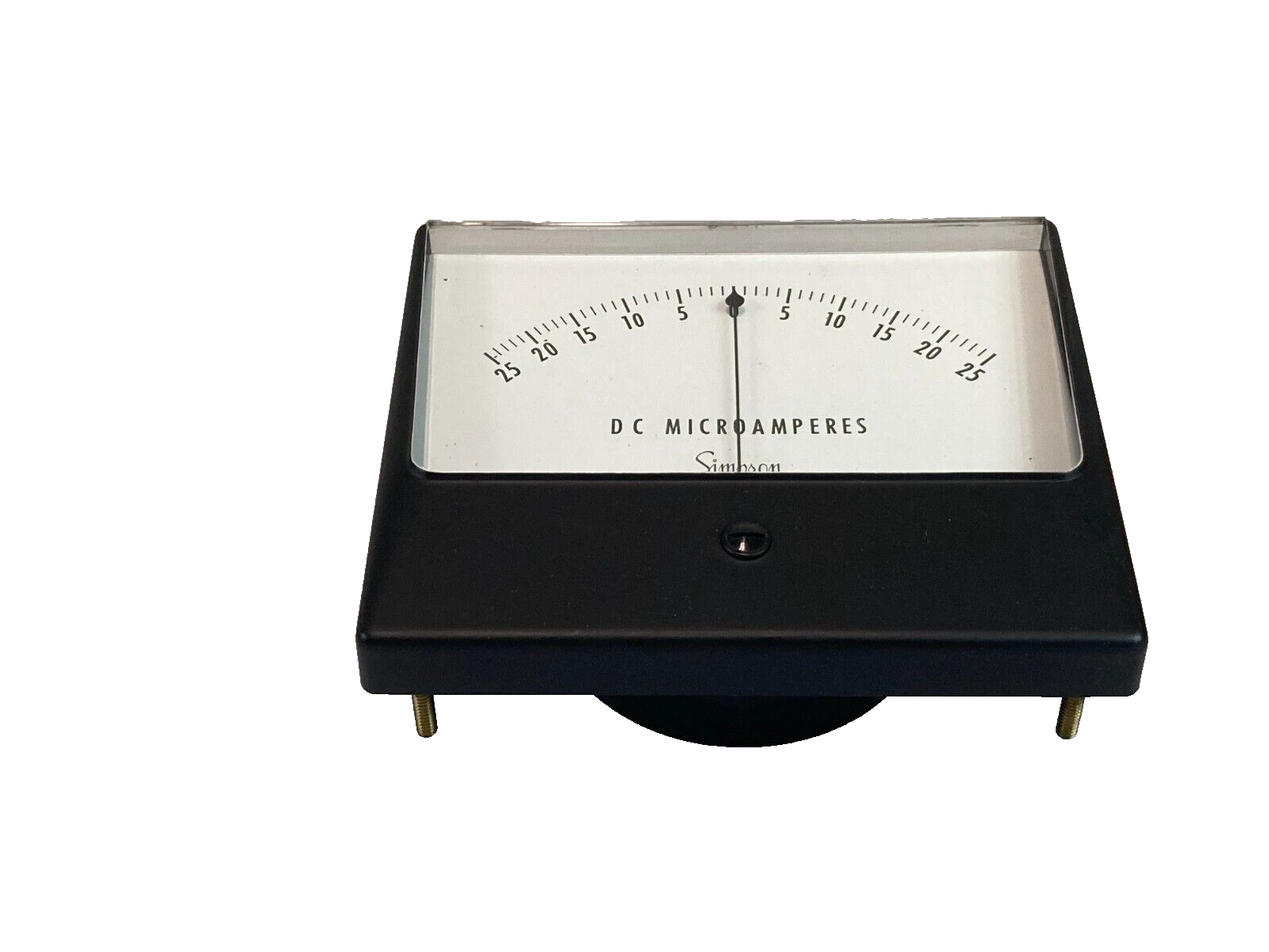 Simpson Instruments Model 1329 25-0-25 DC Microamperes Gauge | eBay
