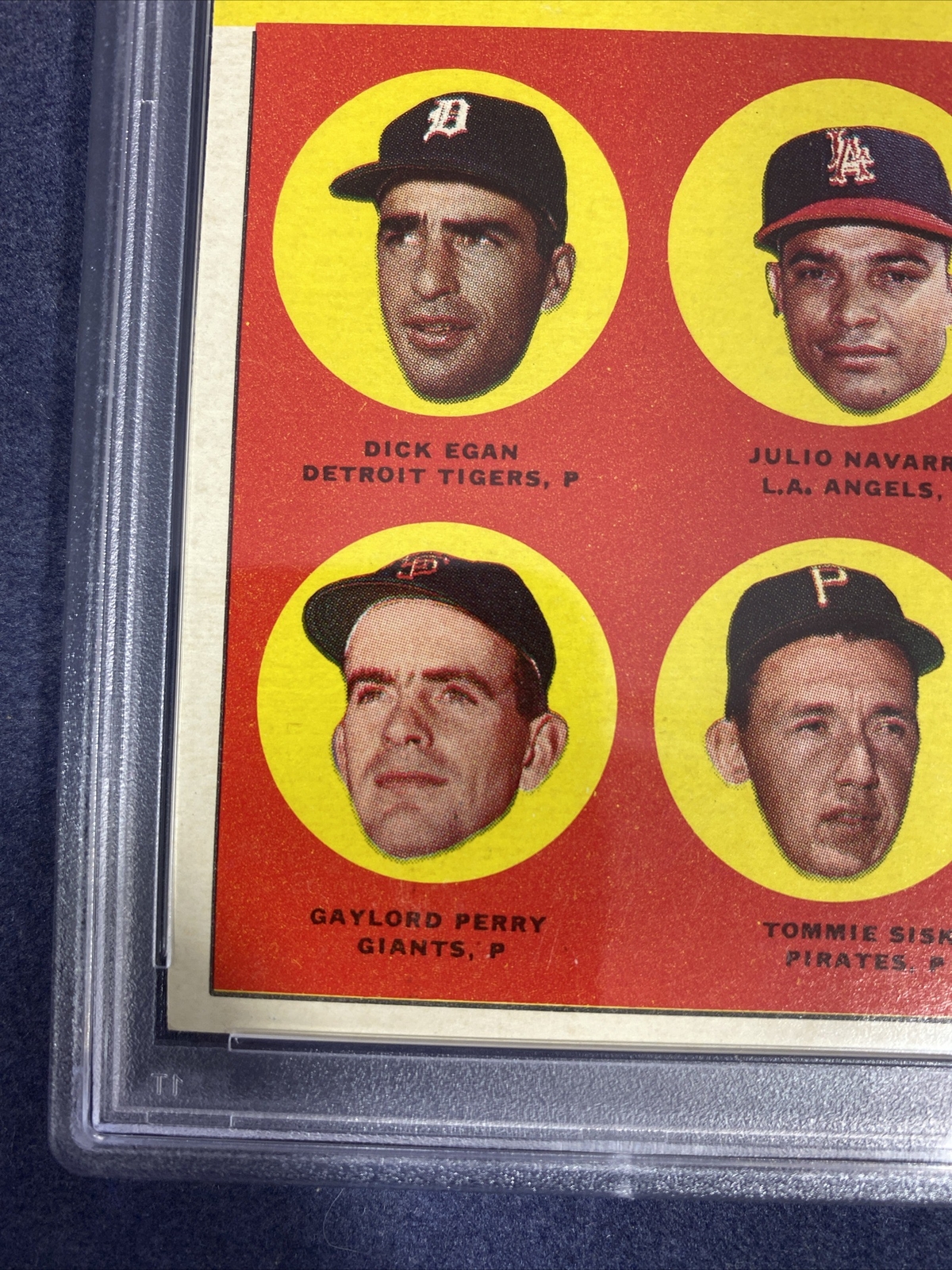 1963 Topps - Rookie Stars #169 Gaylord Perry, Tommie Sisk, Dick Egan ...
