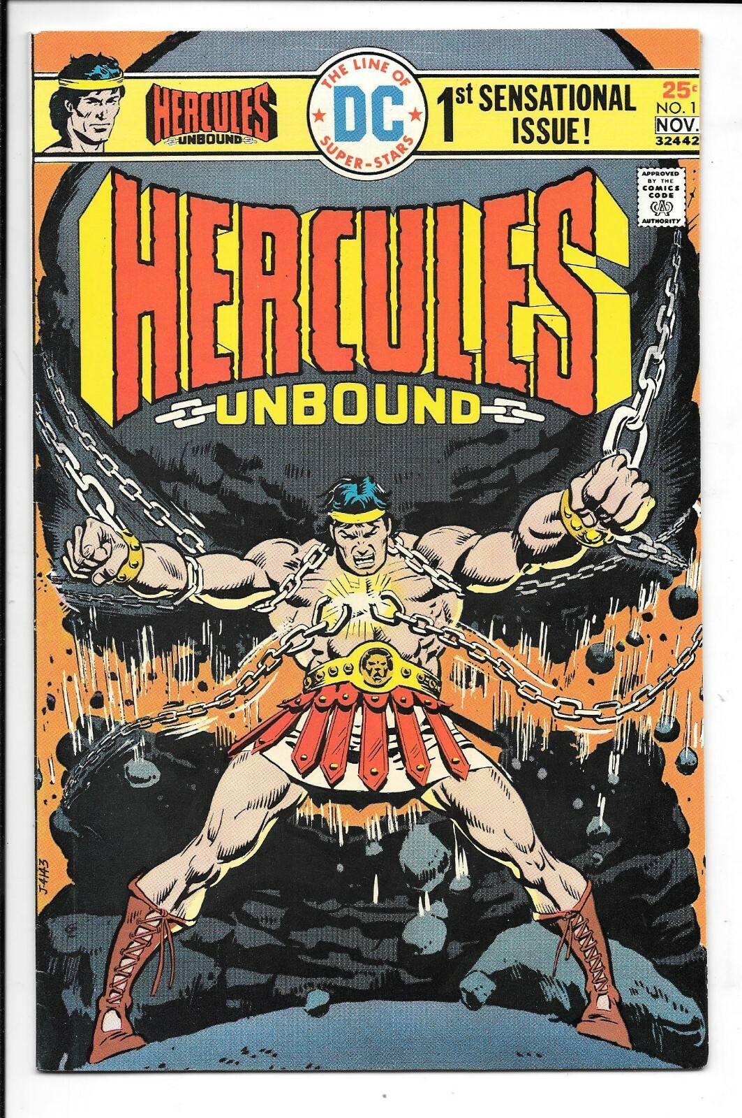 DC Hercules Unbound #1 (1975) Gerry Conway Story, VF-VF+ Range | eBay