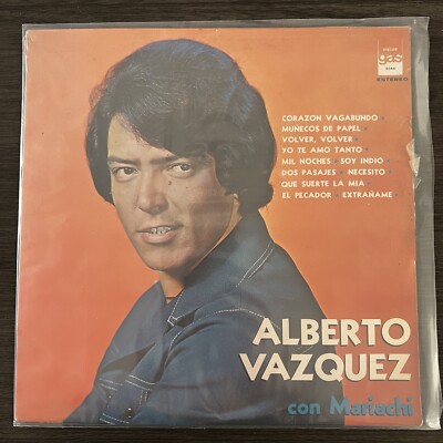Alberto Vazquez, Con Mariachi, 1973 Mexican Lp, Factory Sealed | eBay