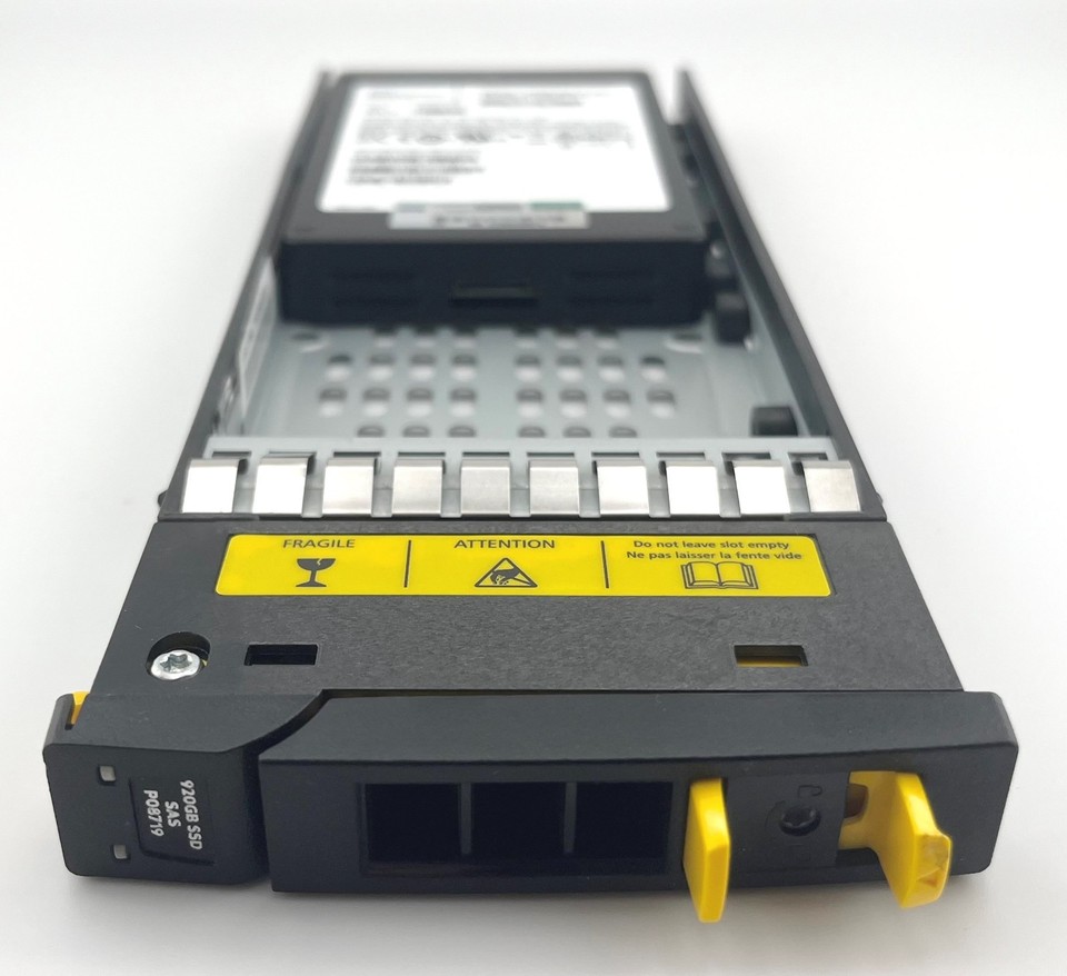 HPE R0P66A 3PAR Storserv 8000 920GB SAS SFF (2.5-inch) SSD - 3YR ...