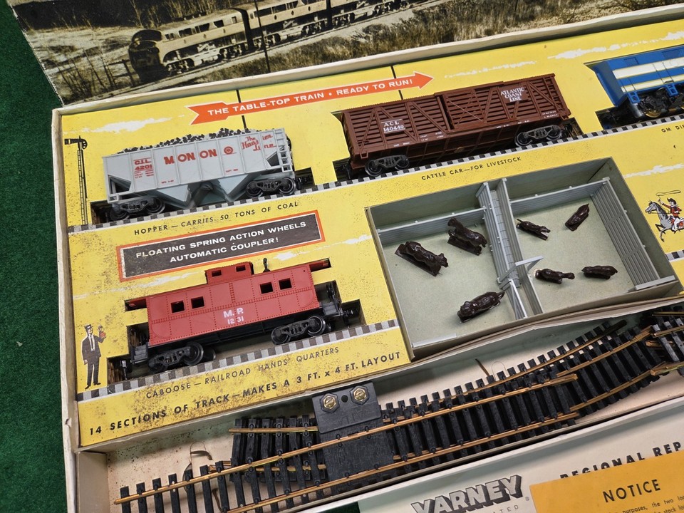 Vintage Varney HO Missouri Pacific #30 Rancher Diesel Locomotive Train ...